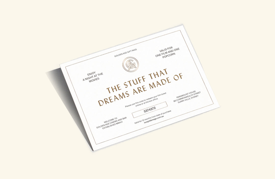 Gift Passes – Golden Age